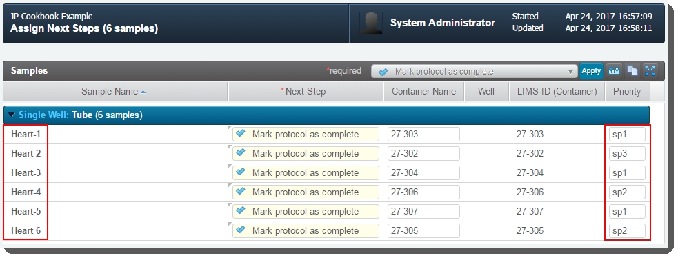 Rename Derived Samples Using the API